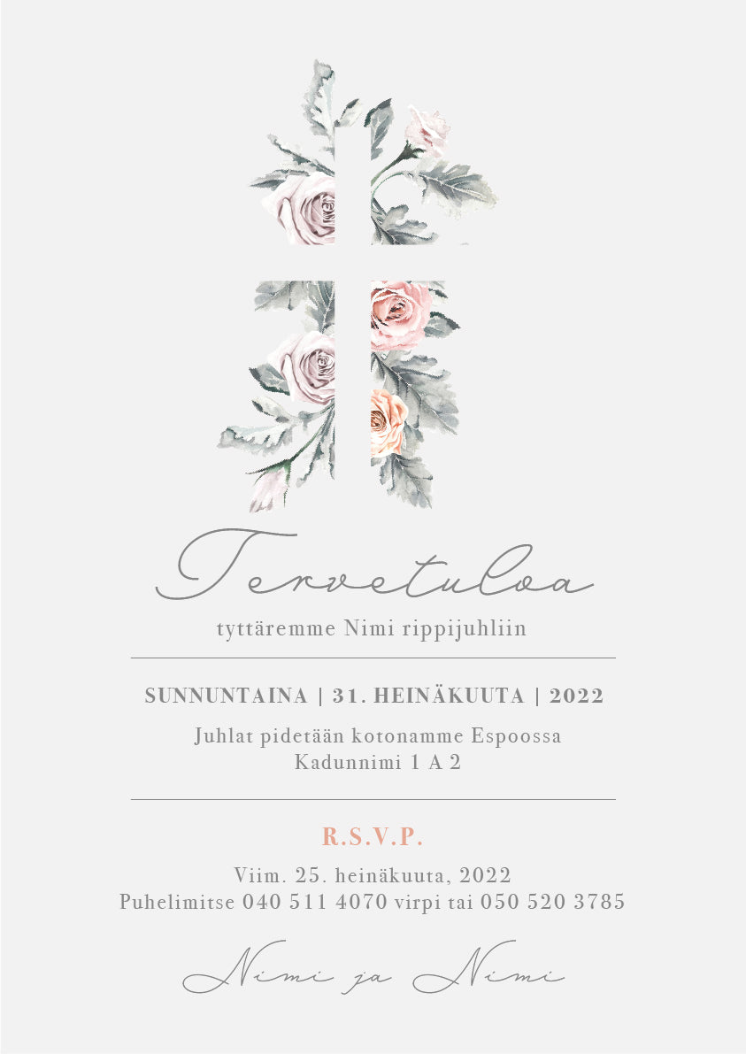 Digitaaliset kutsut - Rippijuhla – Dreamstuff Oy